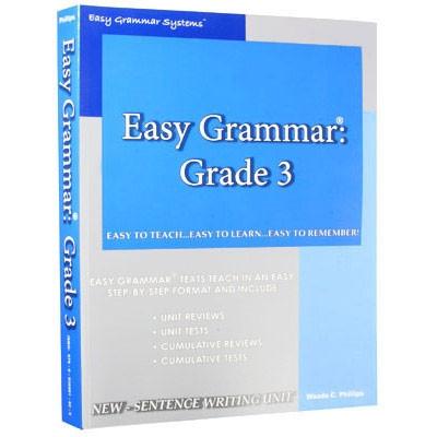 Easy Grammar Grade 3 Teacher's Guide – cummins6754.com